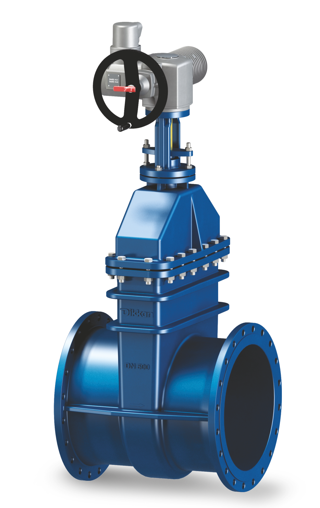 Gate Valve With Electric Actuator | Dikkan Valve